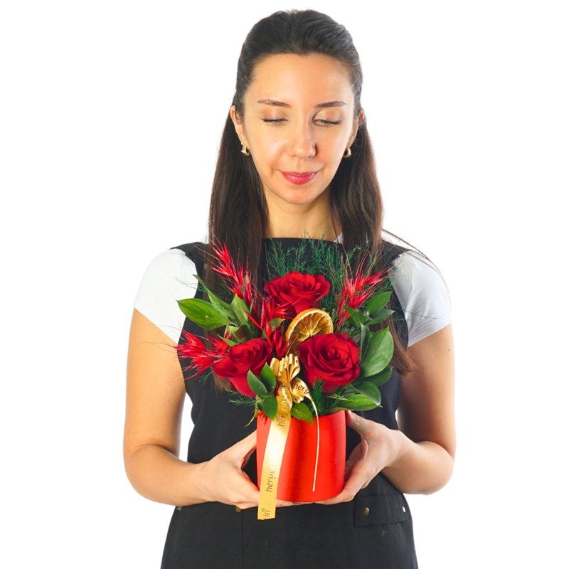 Lovely Rose (Kırmızı Güller Aranjmanı)